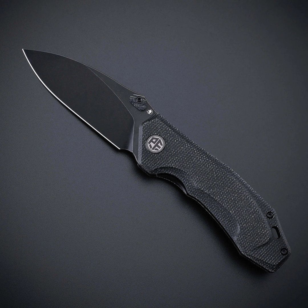 Petrified Fish Havrog - Black Micarta (PFP04DMDW) K110