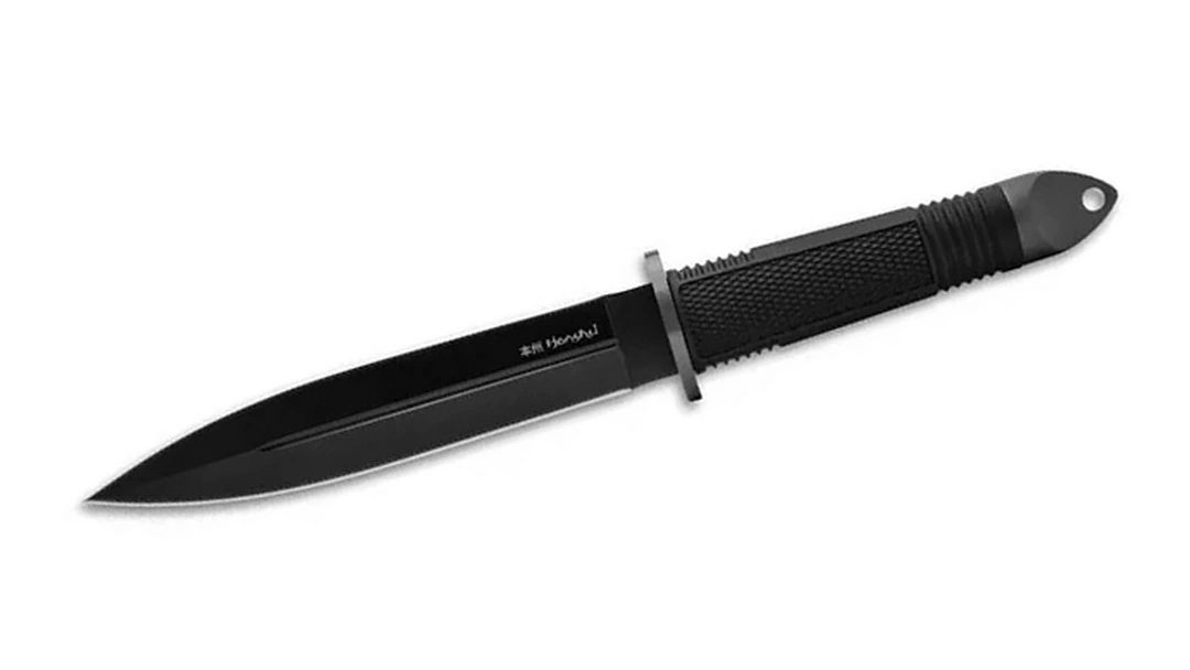 Honshu Midnight Forge Fighter w/Leather Sheath (UC2630B)