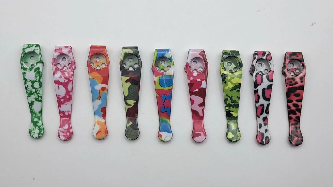 "Series II" Hardened Steel Pocket Clips - (9 Colors Available) Fits ...