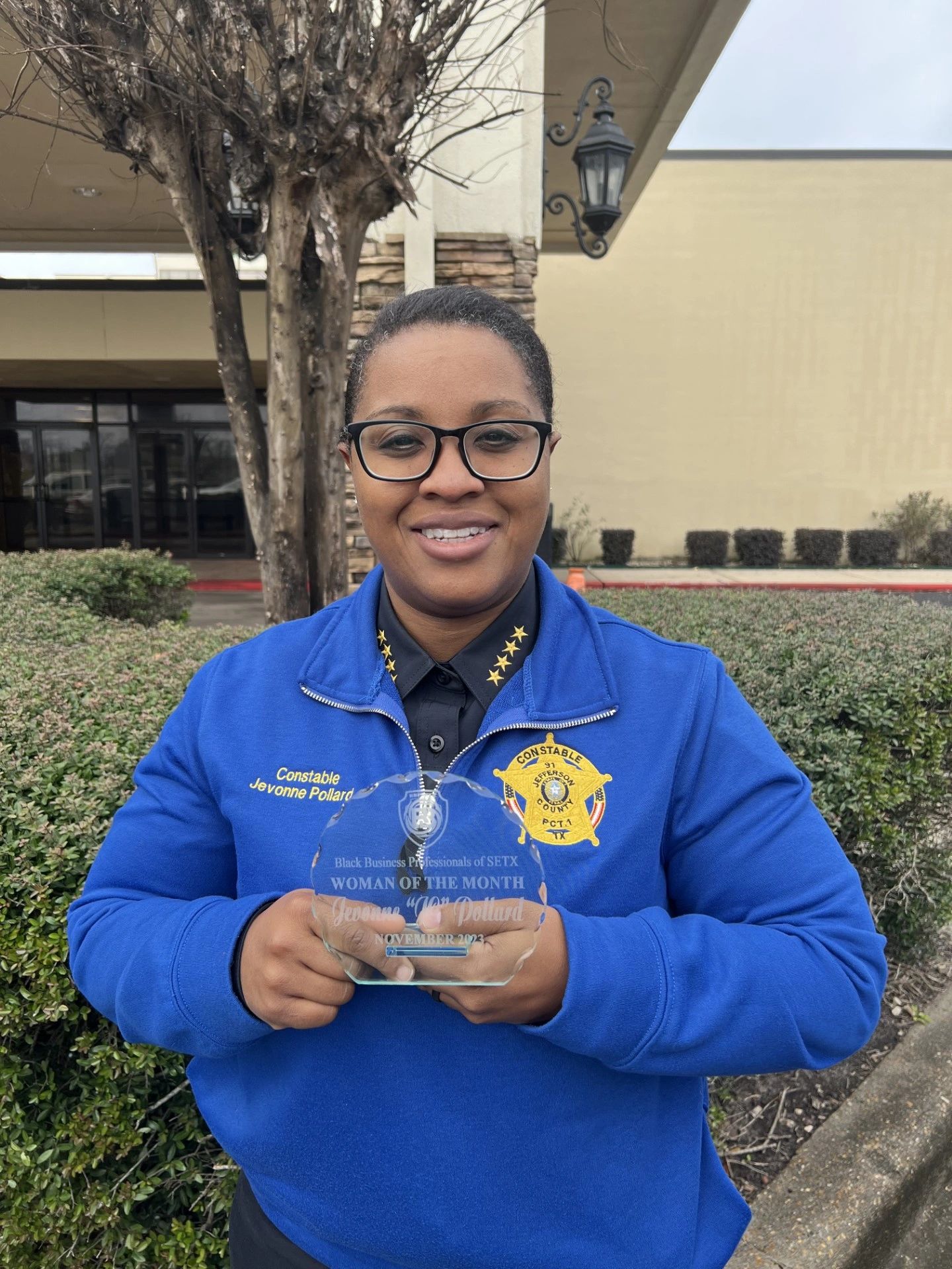 Woman of the Month November 2023 Constable Jevonne Pollard