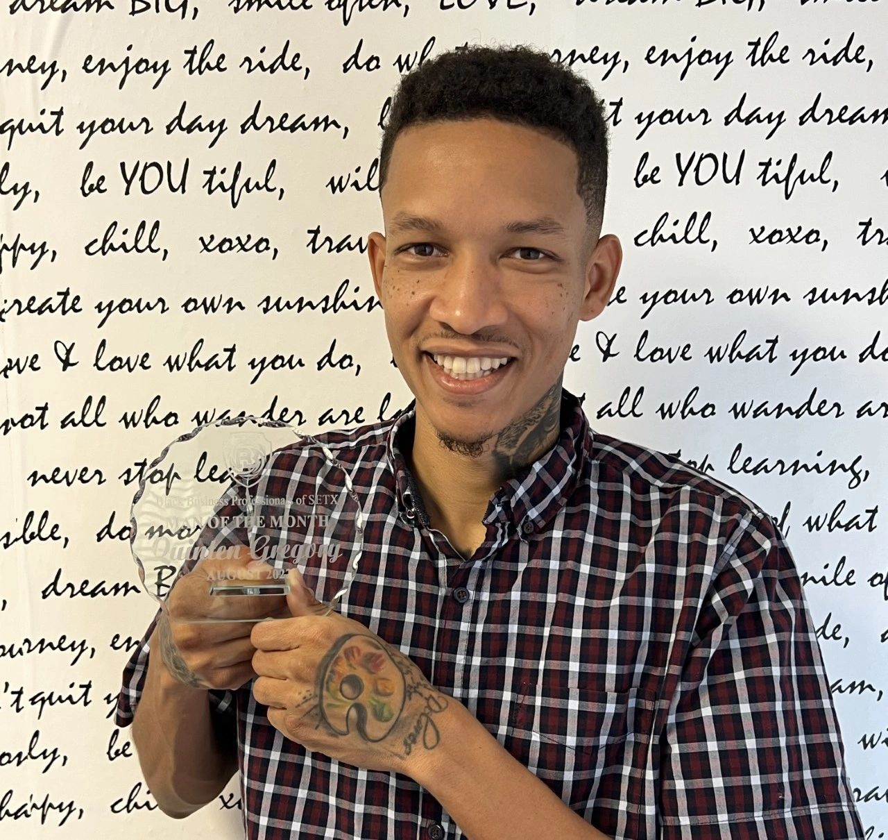 Mr. Quinten Gregory Man of the Month August 2022