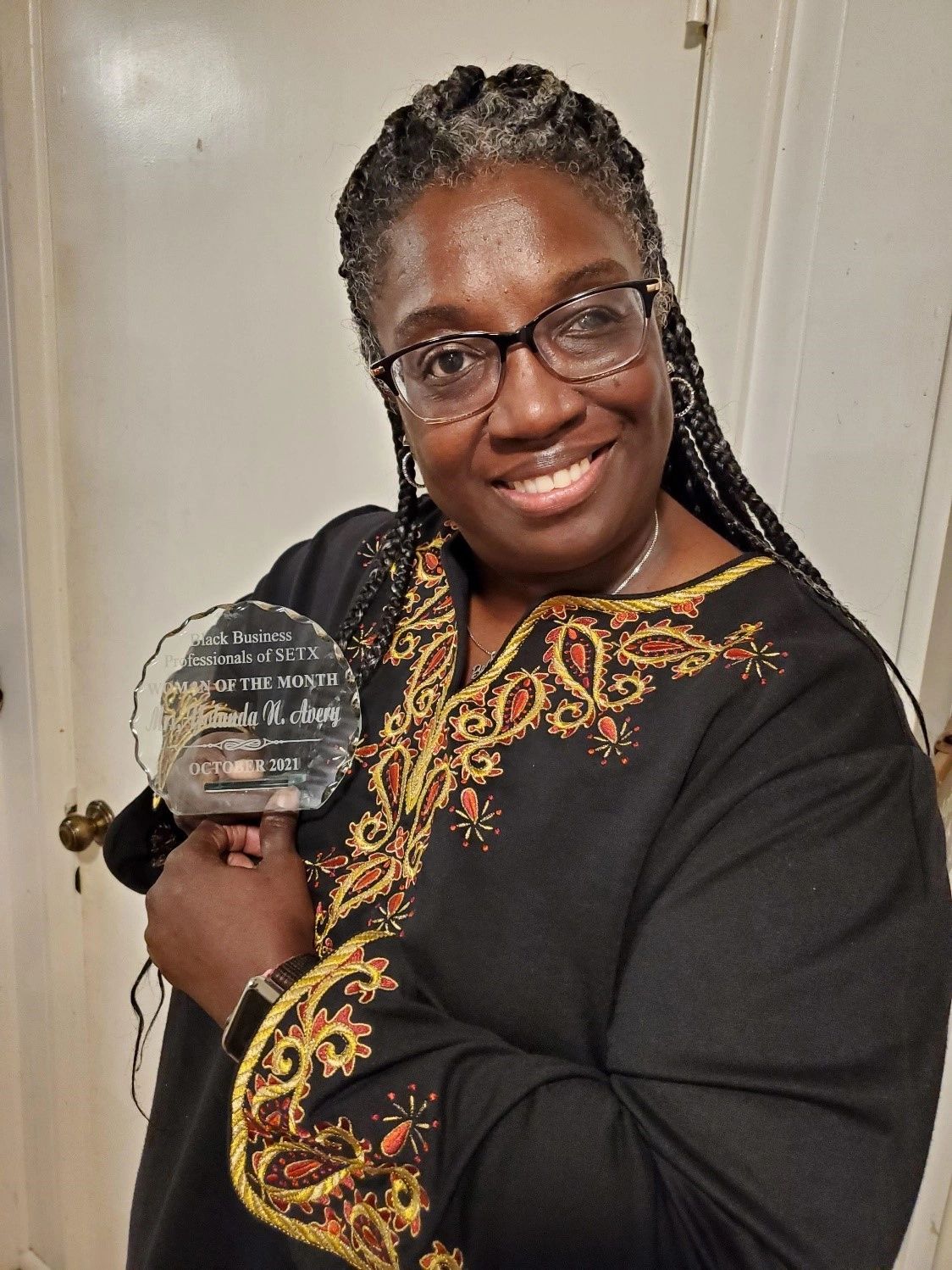 Woman of the Month October 2021 Mrs. Yolanda Avery