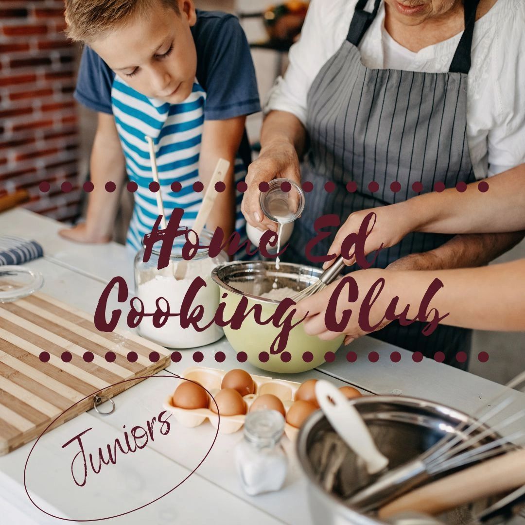 Home Ed Cooking Club - Ages 2-12yrs - Alternate Thursday's 1.00pm - 2.15pm