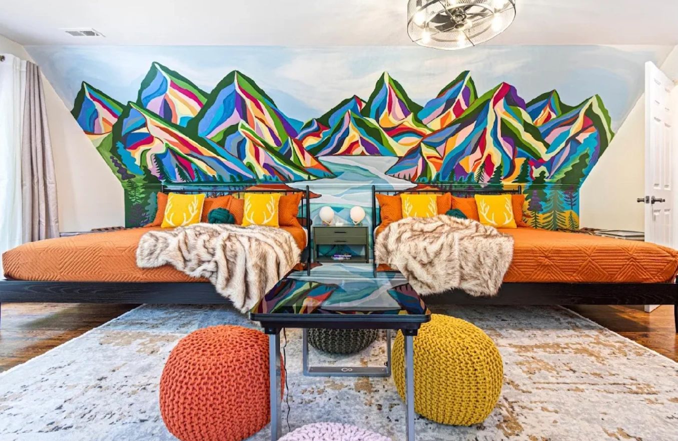 Stunning Airbnb Murals for Your Rental Property by Cori Anna Klepac