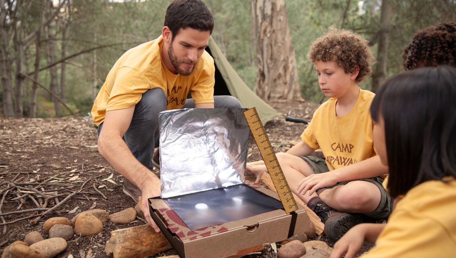 Simple Solar Oven Kids Science Experiment