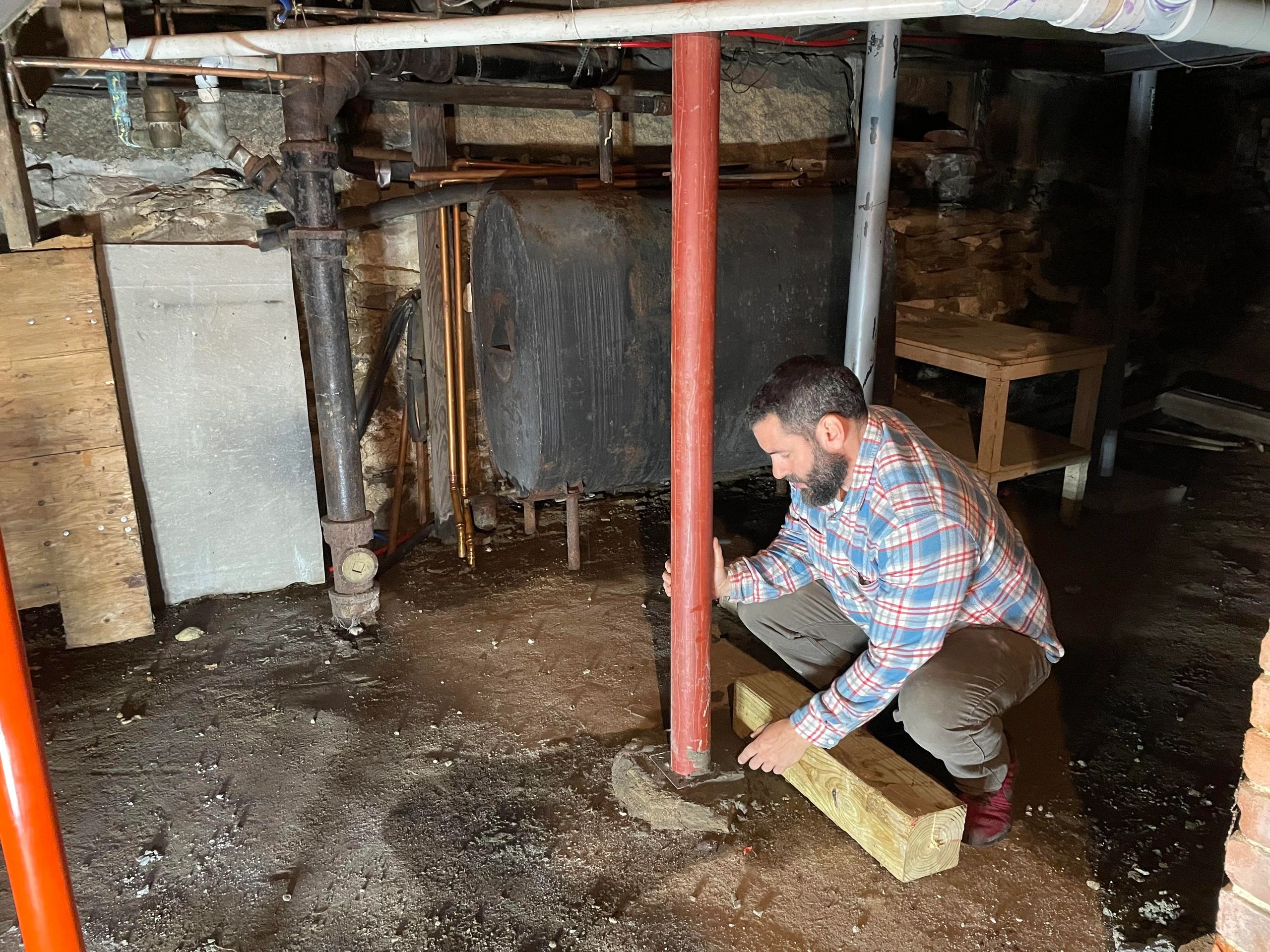 Lally & Supports Beams