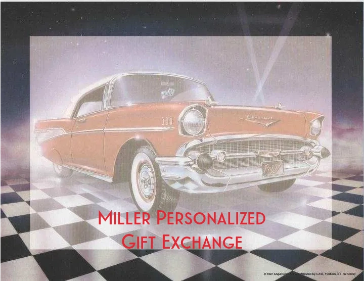 Personalised Presents & Customised Gifts | Miller Personalized Gift ...