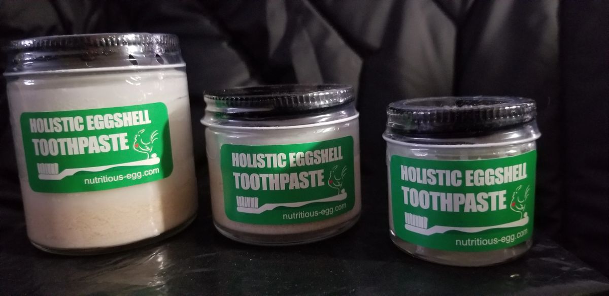 1 ounce holistic toothpaste