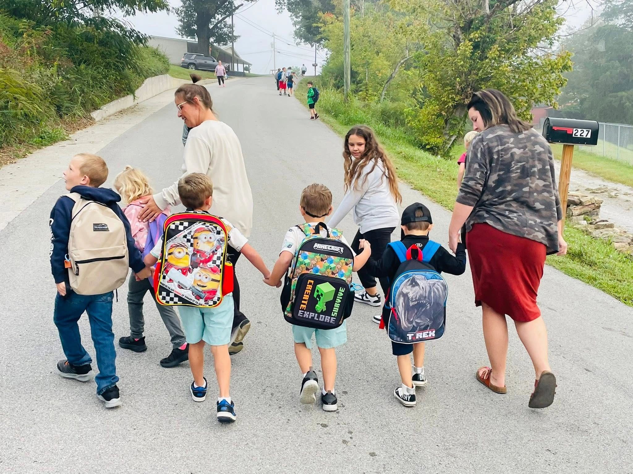 HCES Walk-to-School Day