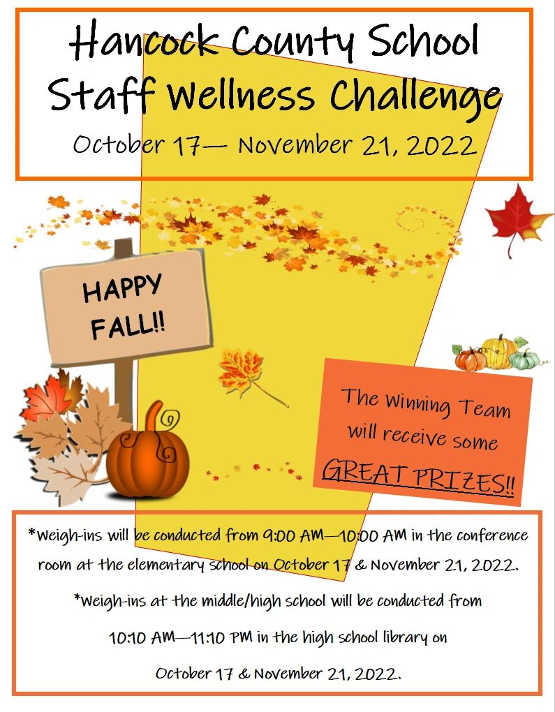 HCS Staff Wellness Challenge