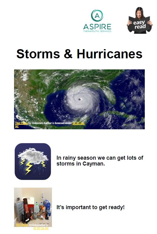 Preparing for a storm