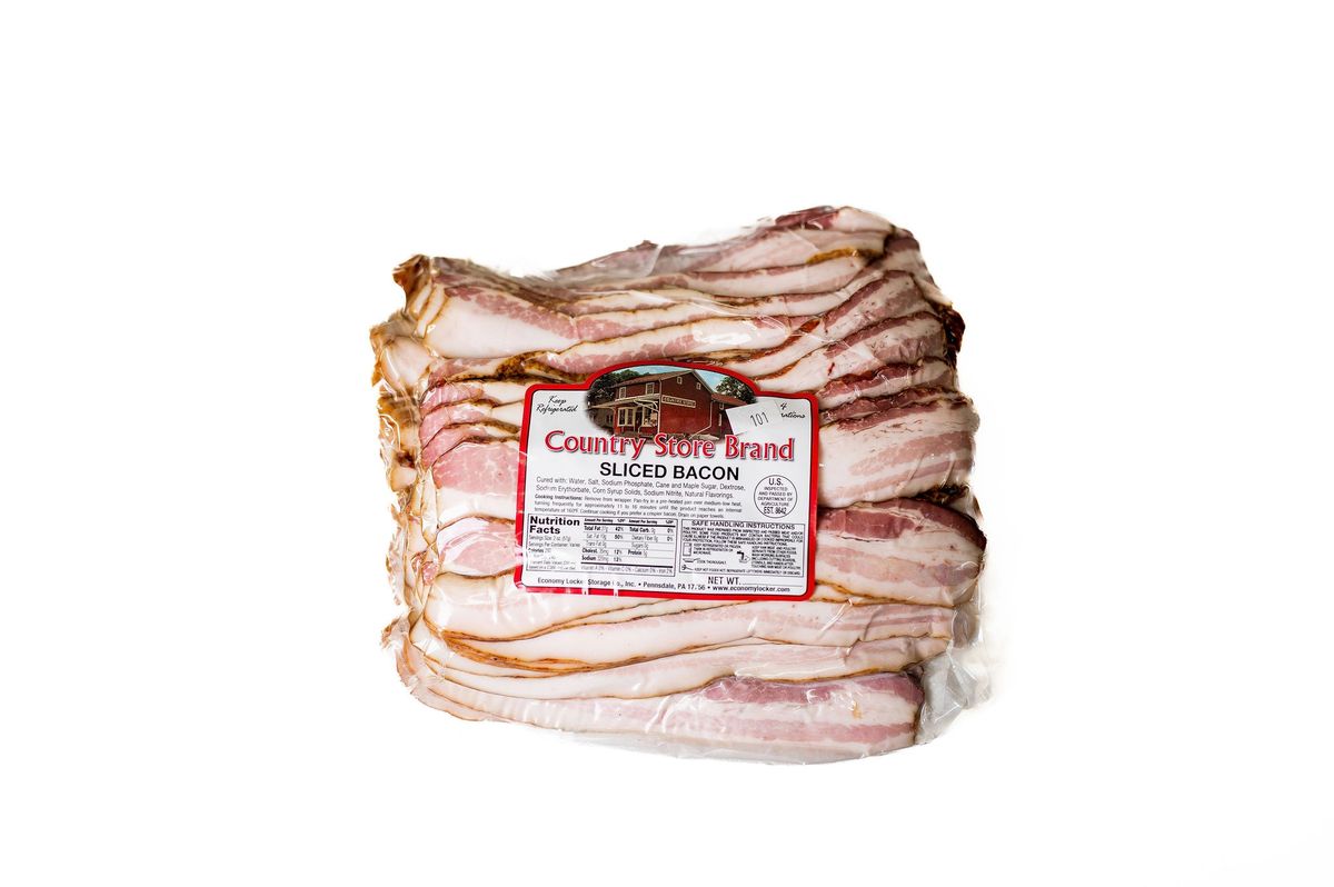 10lb. Sliced Bacon (lay flat)