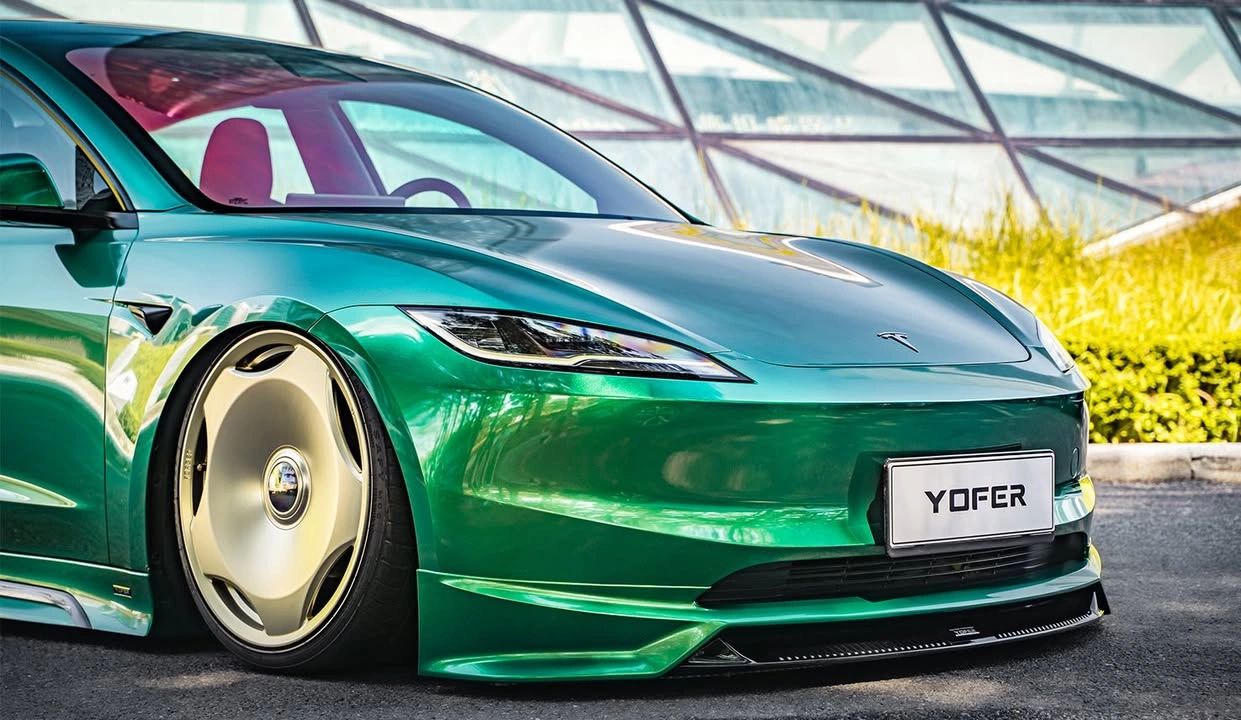 YOFER Body Kit ｜Tesla Model 3 Highland 半碳纖維空力套件