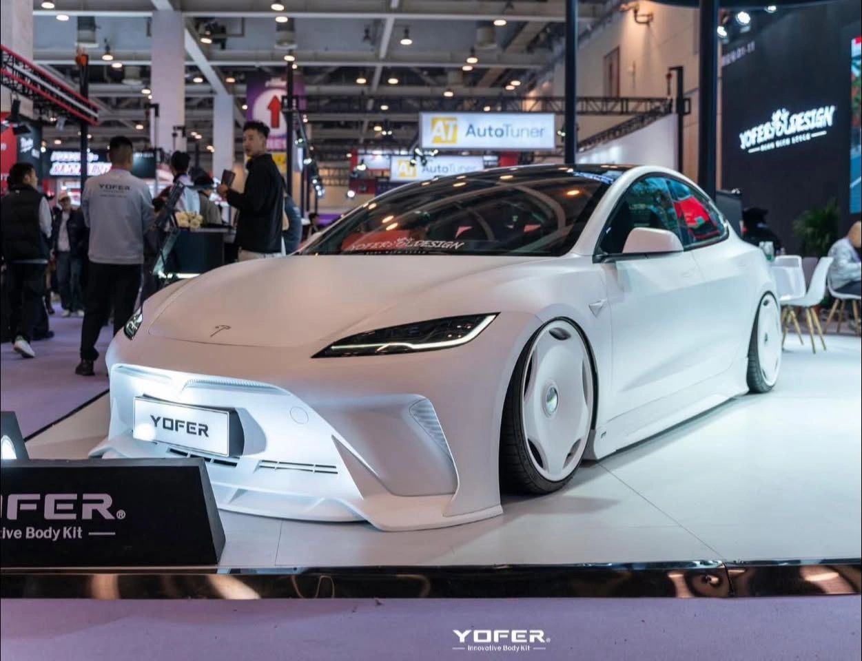 YOFER Body Kit ｜Tesla Model 3 Highland 前保險桿總成空力套件