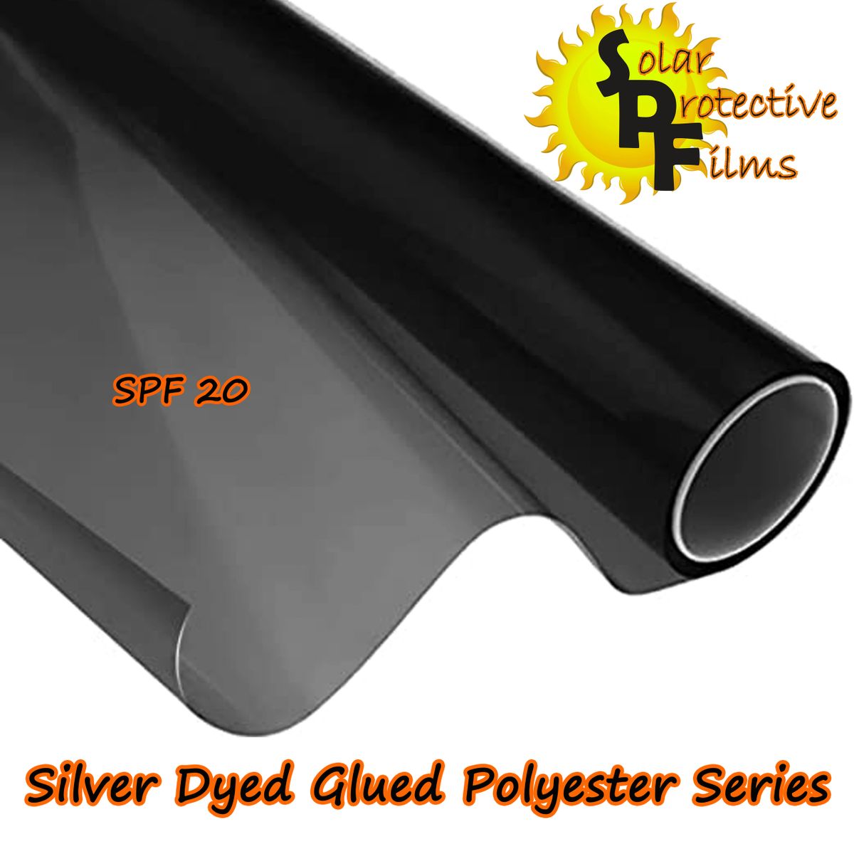 Silver Dyed Glued Polyester Series SPF 20
