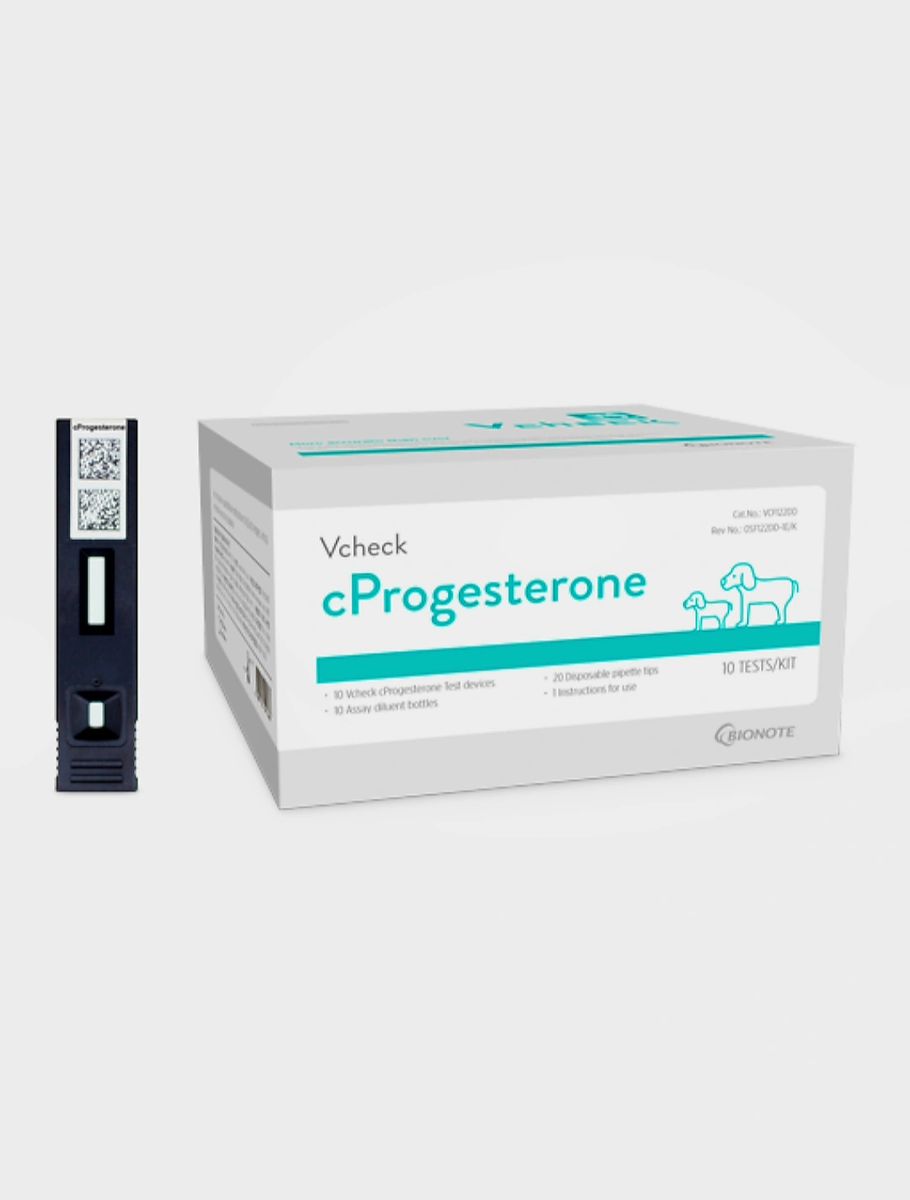 Vcheck Canine Progesterone Test Kit (10 Tests)