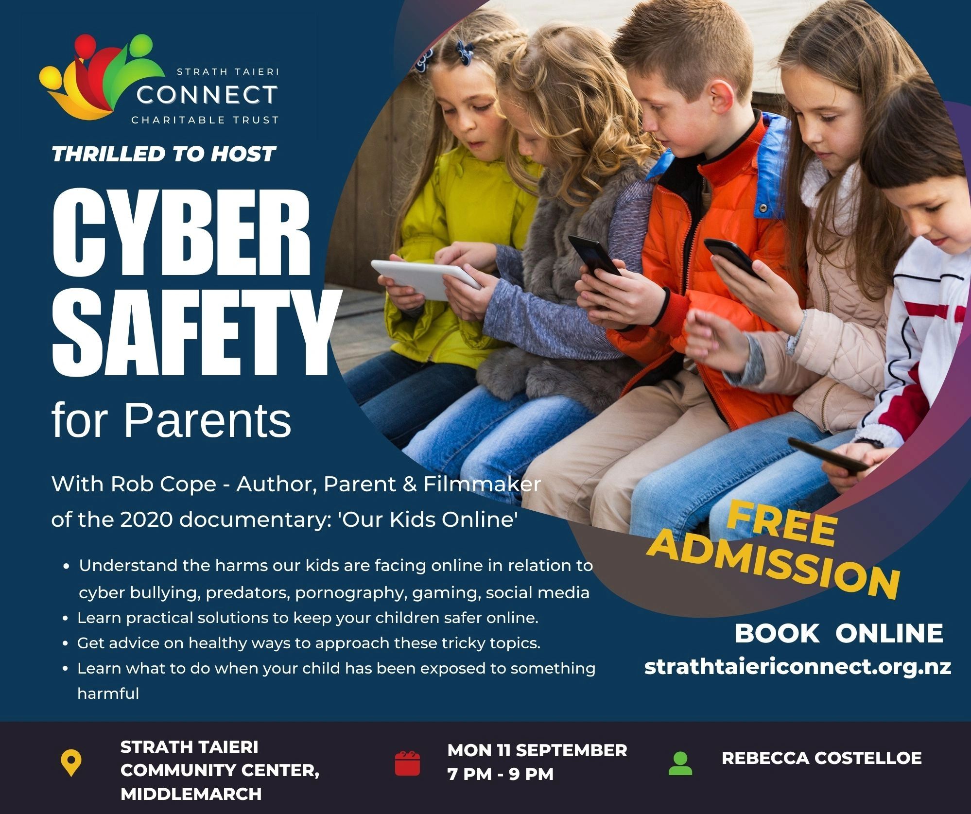 CYBER SAFETY EVENING,11 SEPT