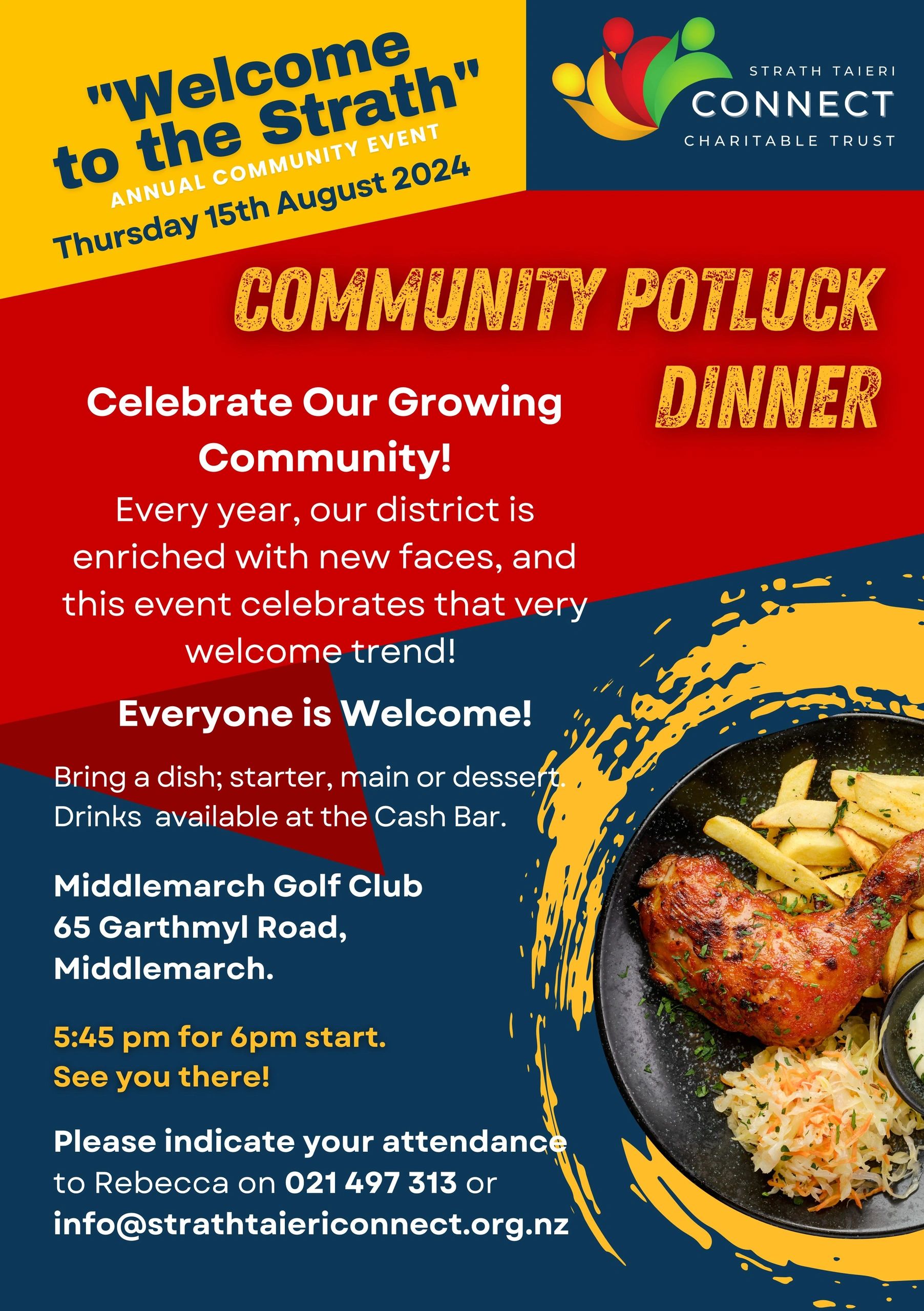 Come Along and Welcome the New Faces of Strath Taieri