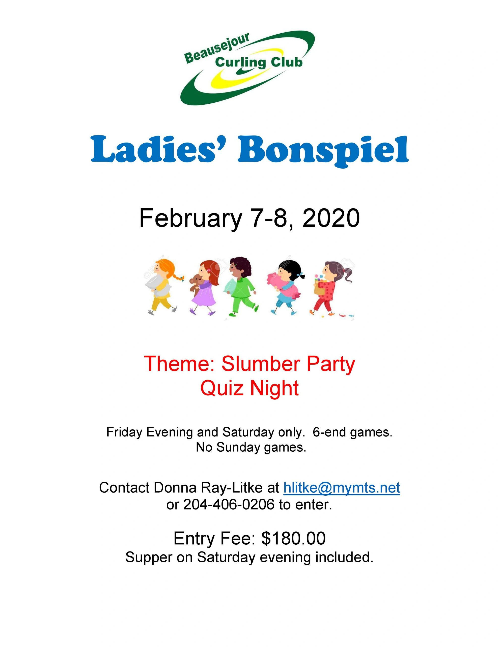 Ladies Bonspiel | Beausejour Curling Club