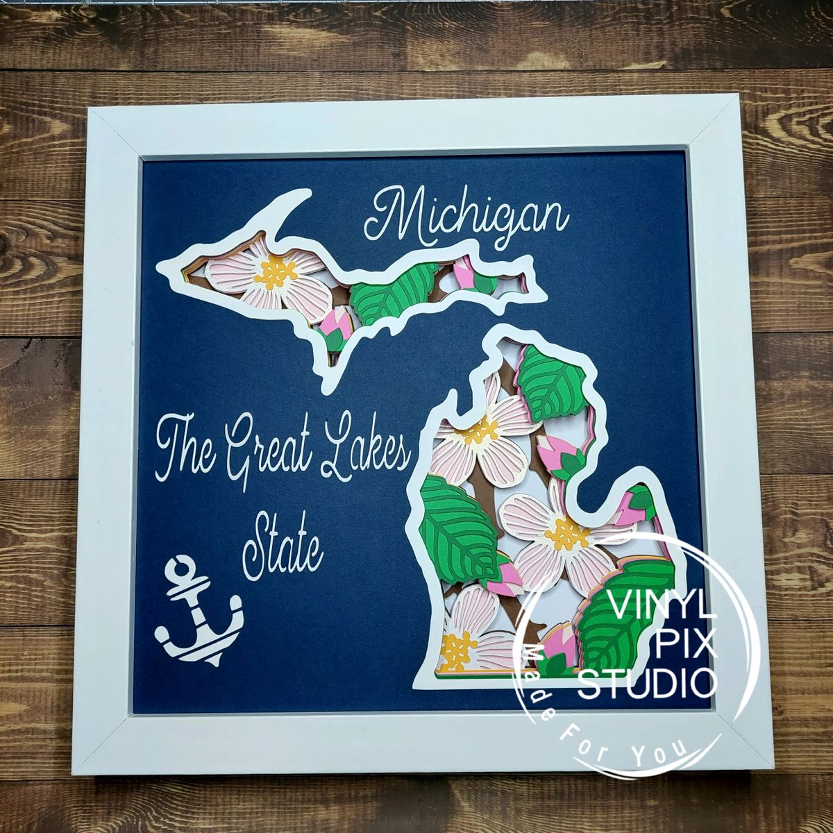 Michigan Great Lakes State Blossom