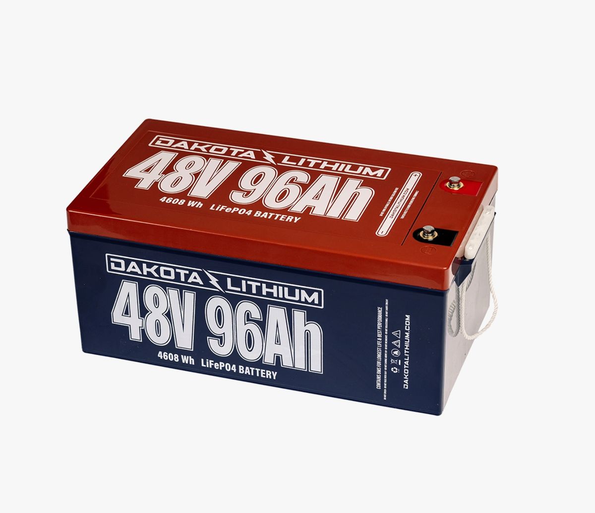 DAKOTA LITHIUM SINGLE 48 VOLT 96AH GOLF CART BATTERY 40+ MILE RANGE ...