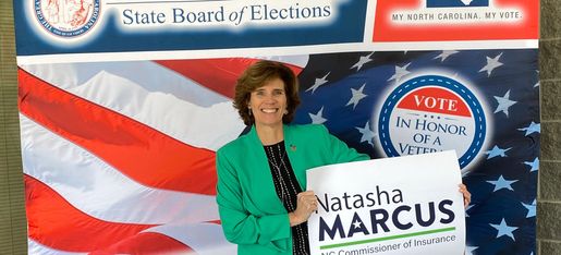 Natasha Marcus, Democrat for NC Insurance Commissioner