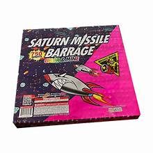 750 SHOT COLOR SATURN MISSIE WITH MINE