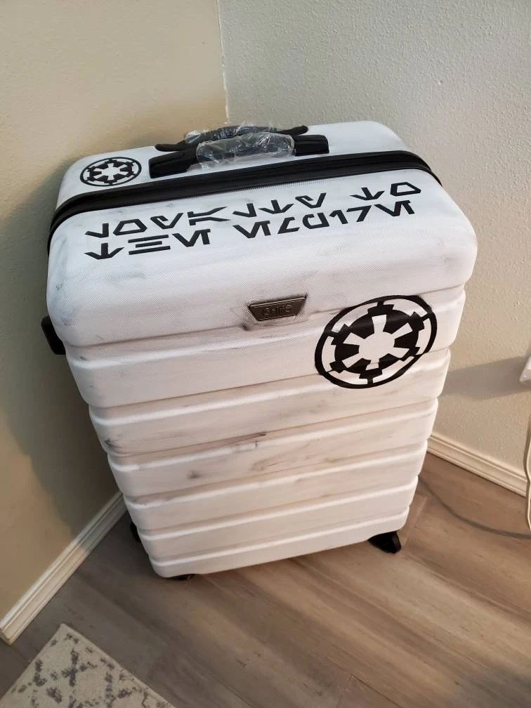 Star Wars Custom Finish Design Suitcase | 3 Size Options, Travel, Cosplay