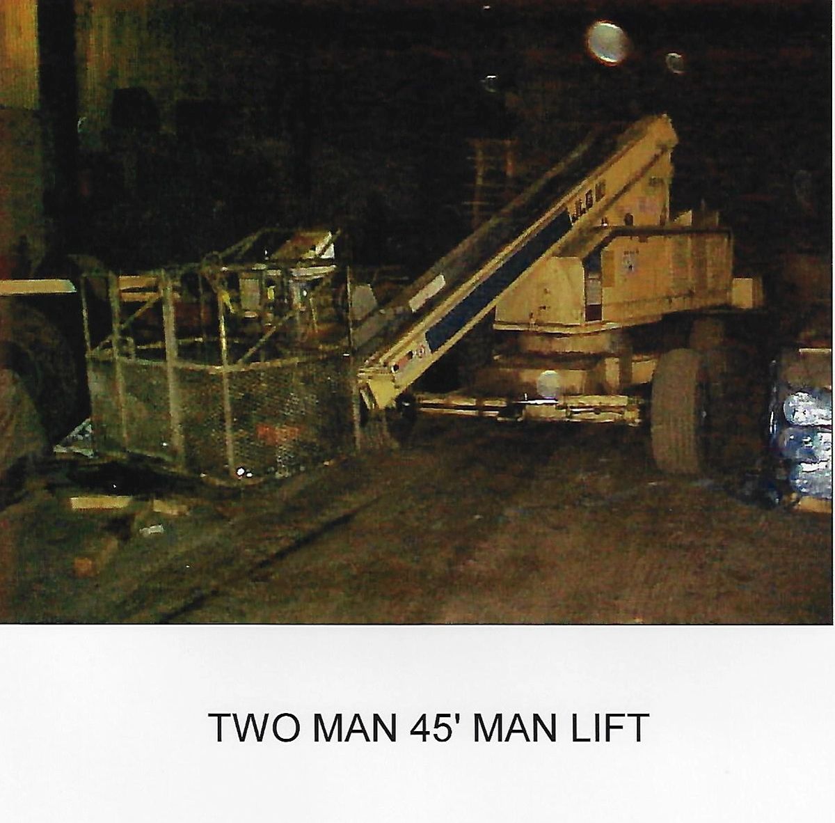 45 FOOT 2 PERSON HIGH LIFT