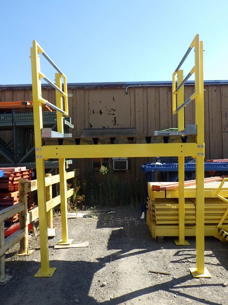 Steel Stair Crossover/walkover Bridge