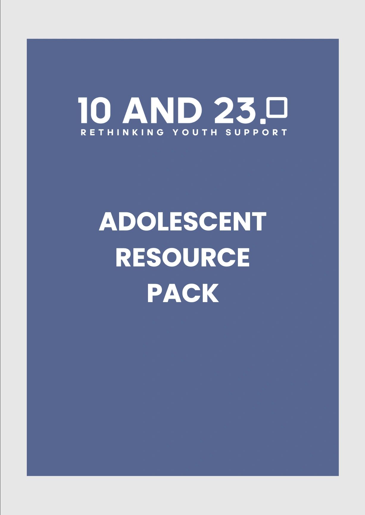 Free Adolescent Resource Pack!