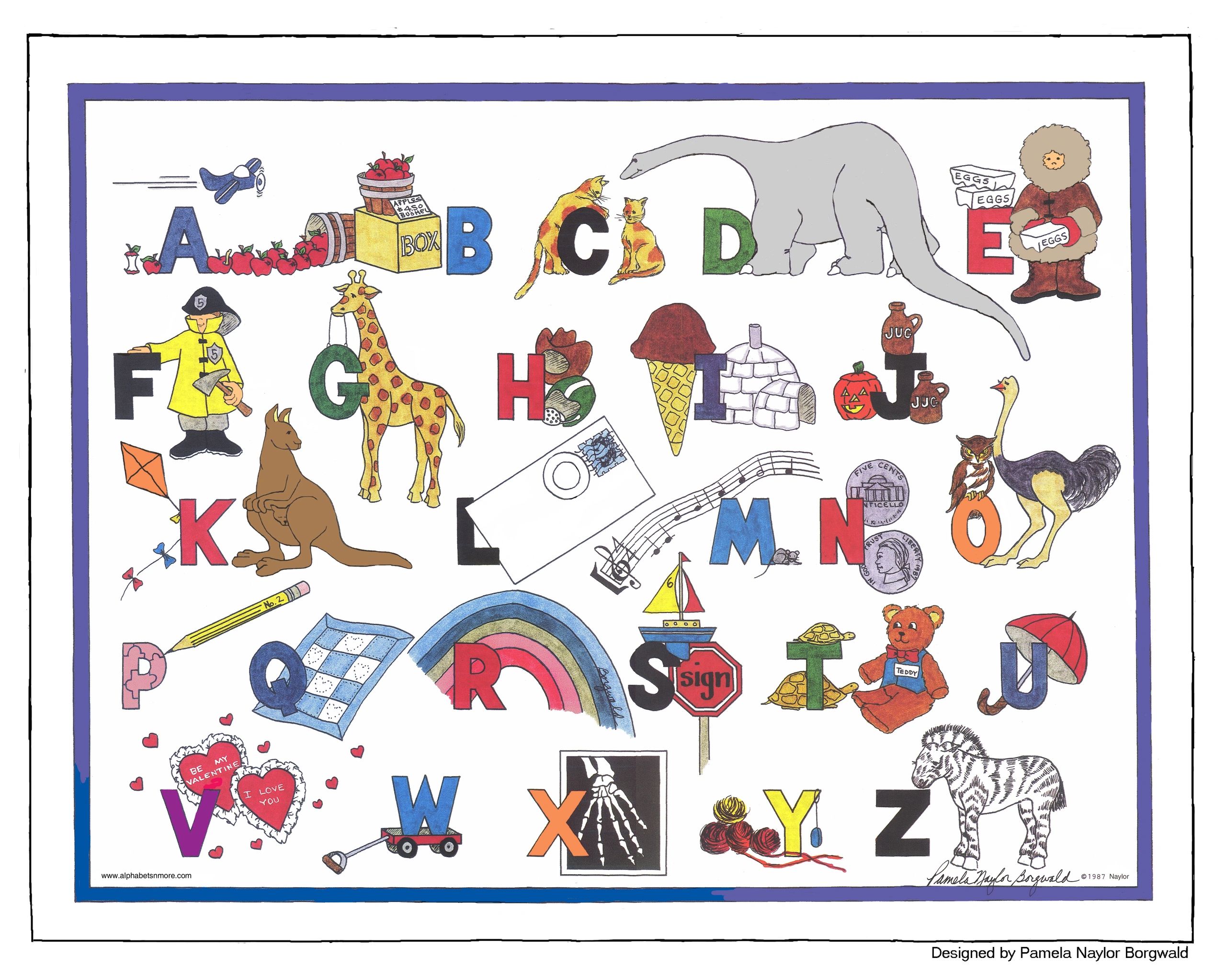 Alphabets and More - Best Newborn Gift, Customized Baby Gift