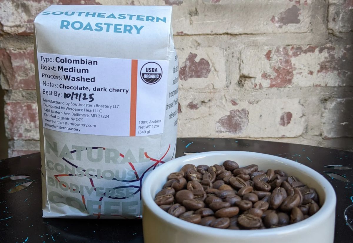 12oz Organic Colombian Castillo Coffee Ground