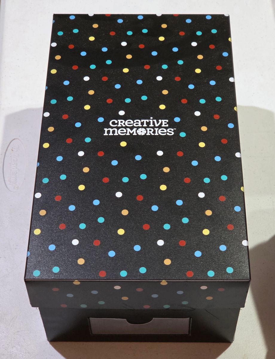 Power Sort Box in Rainbow Dot