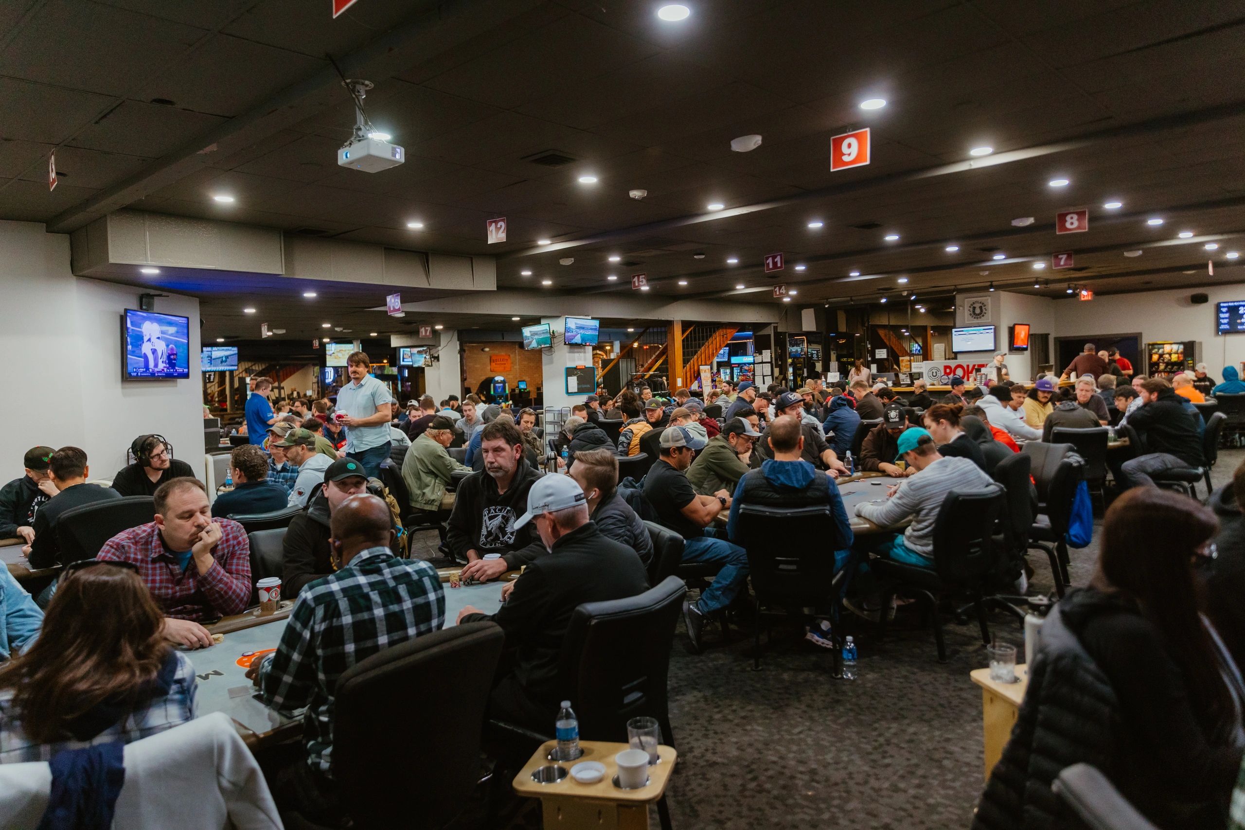 Portland Meadows Poker Room