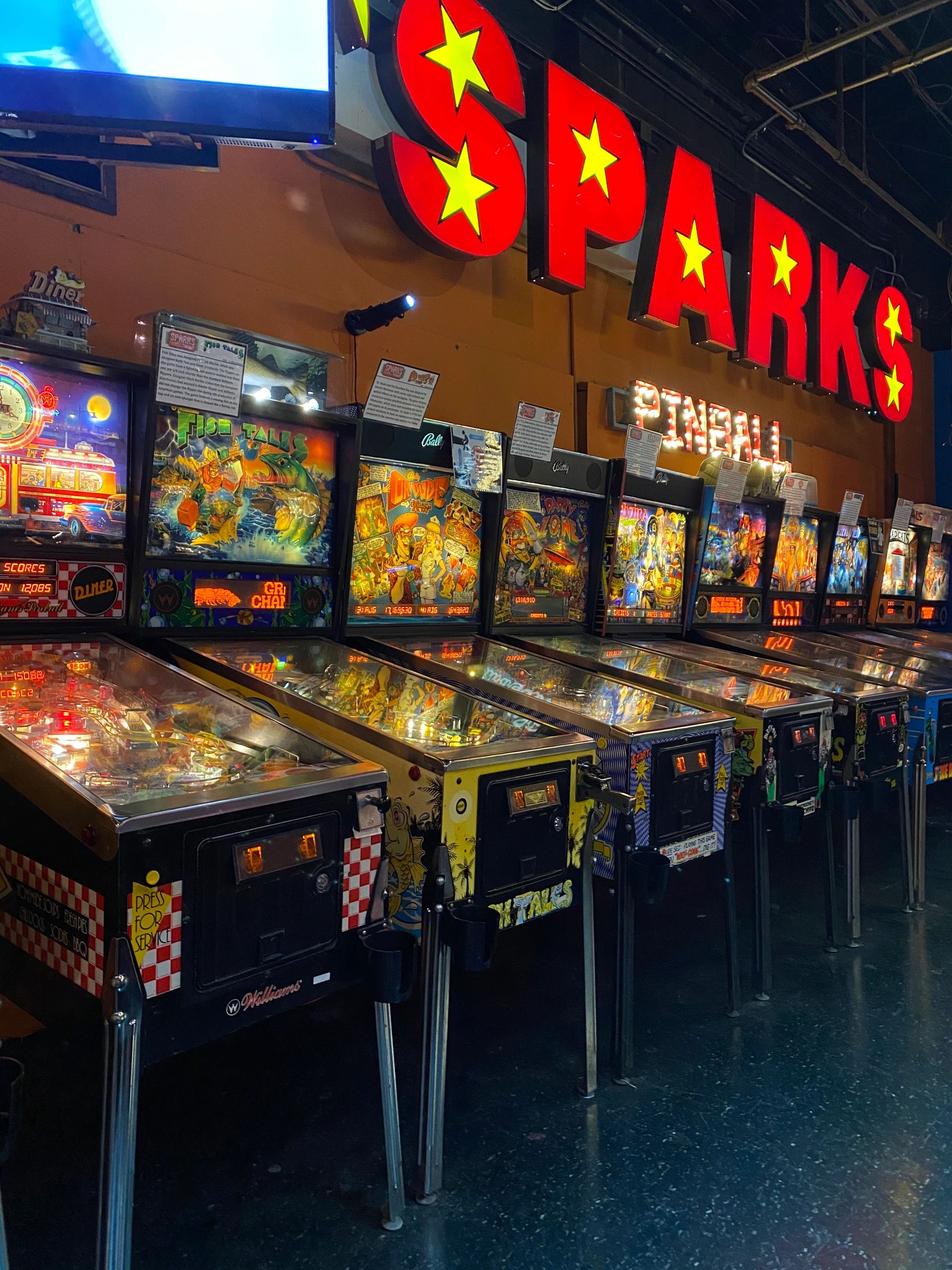 Sparks Pinball Museum | Arcade