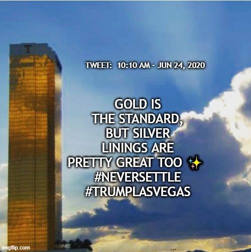 Trump Tower GOLD Standard! God and Trump wins! We got POTUS'd!