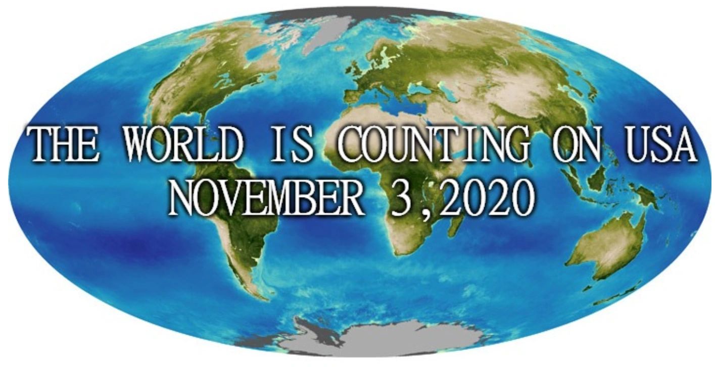 The World is counting on us!