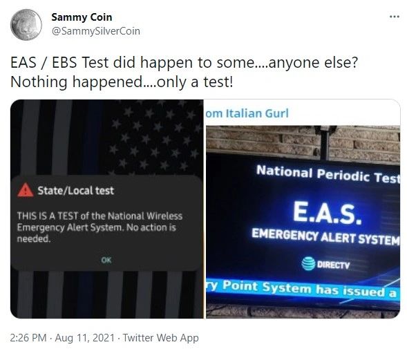 Symposium got hacked on LIVE demonstration! EBS Alert