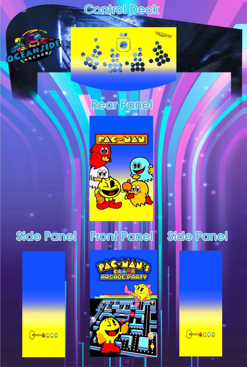Entertainment Console Arcade 4 player