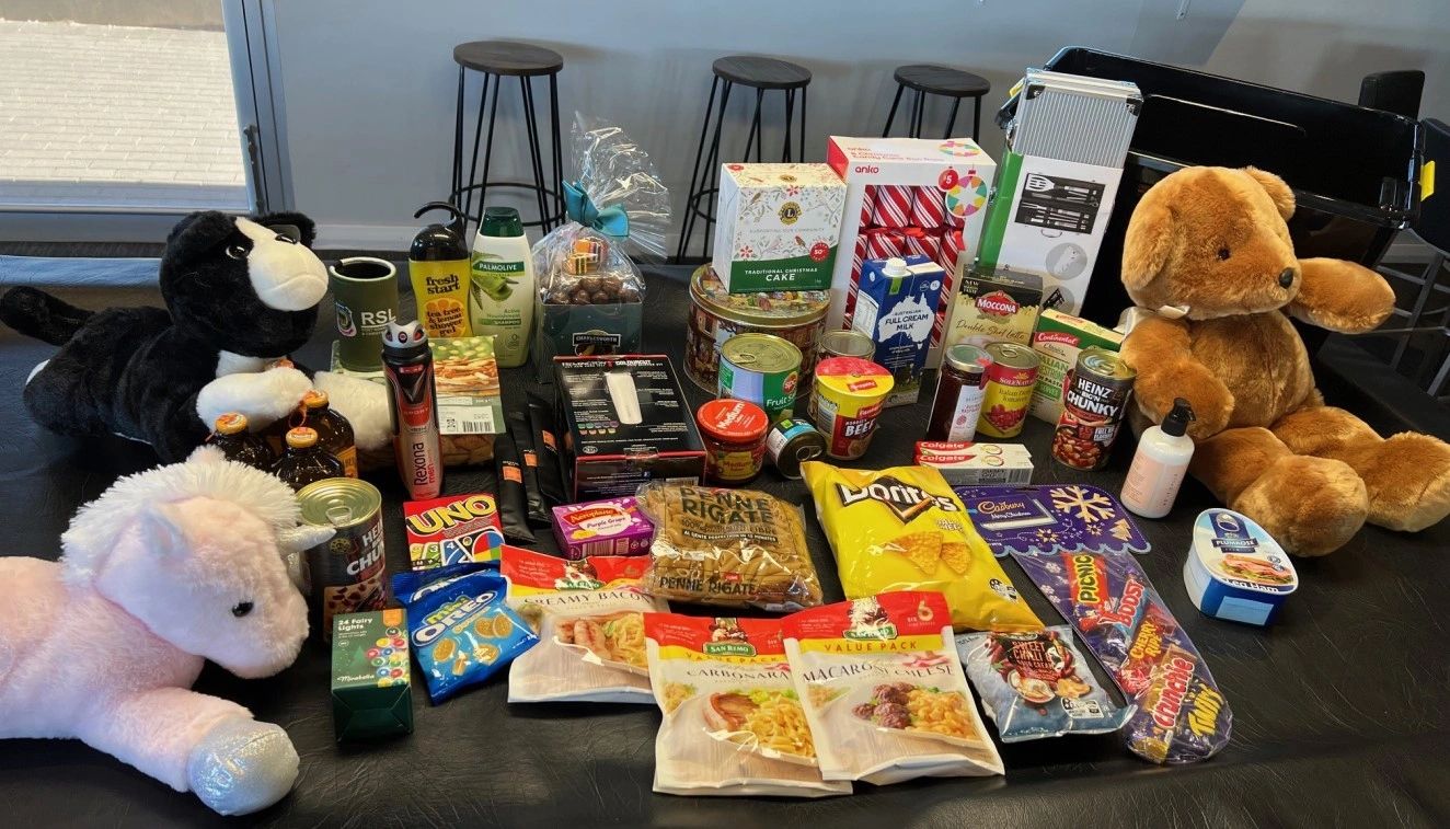 Hampers bring Christmas cheer for supported living veterans