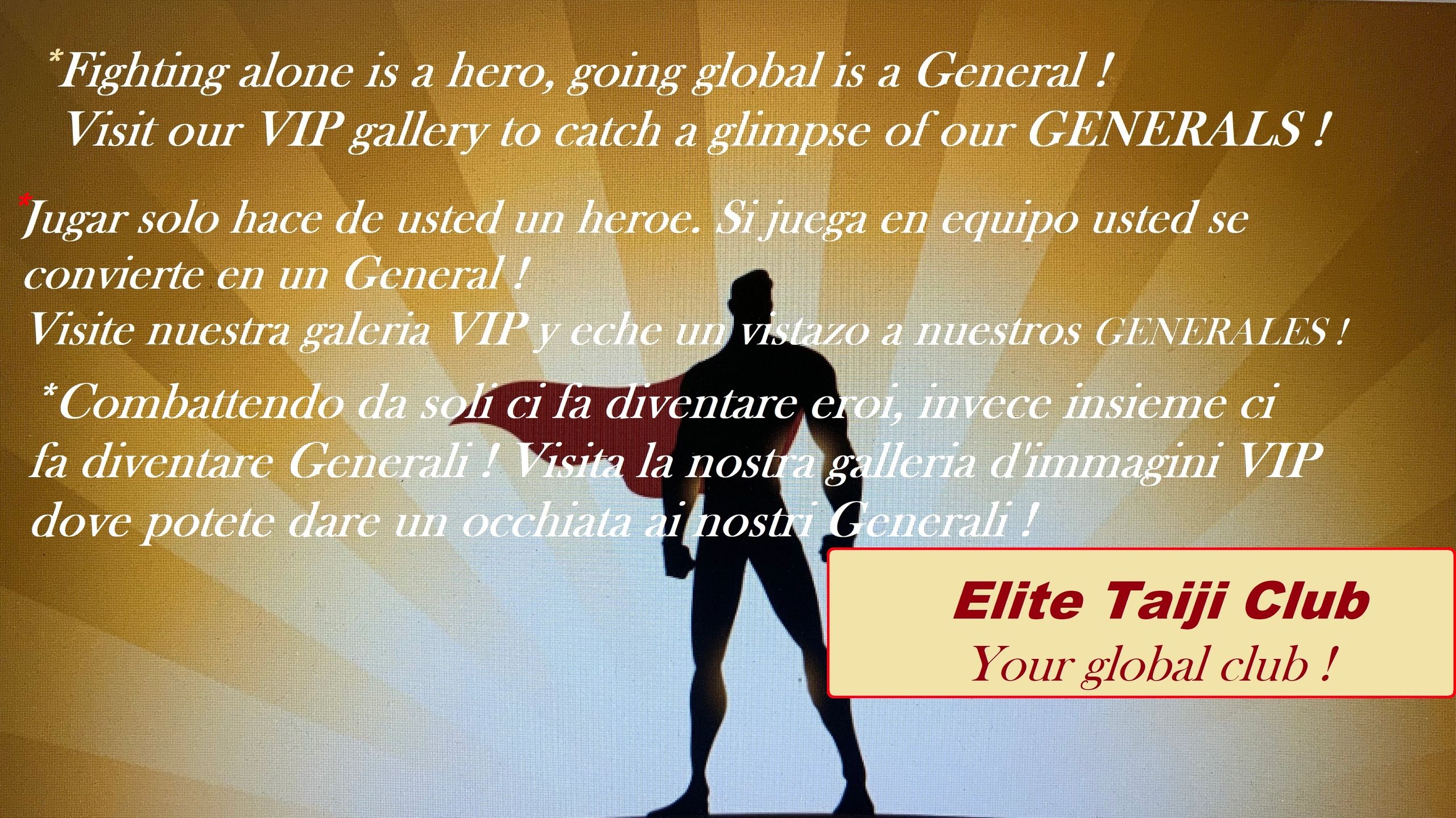 Elite Taiji Club - Taichi, Taichi, Tai Chi, Taiji