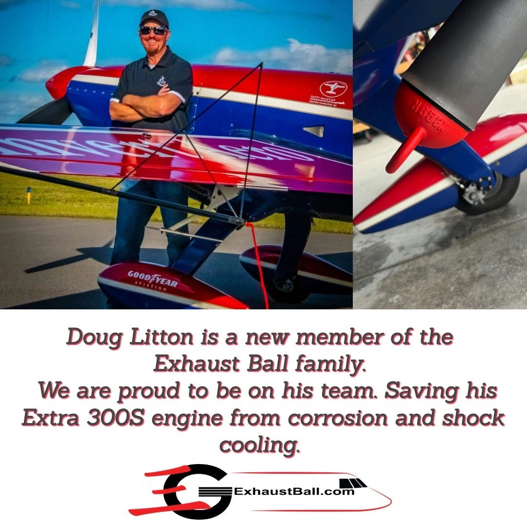 Aerobatic Pilot Doug Litton is a Baller! Stop Corrosion.