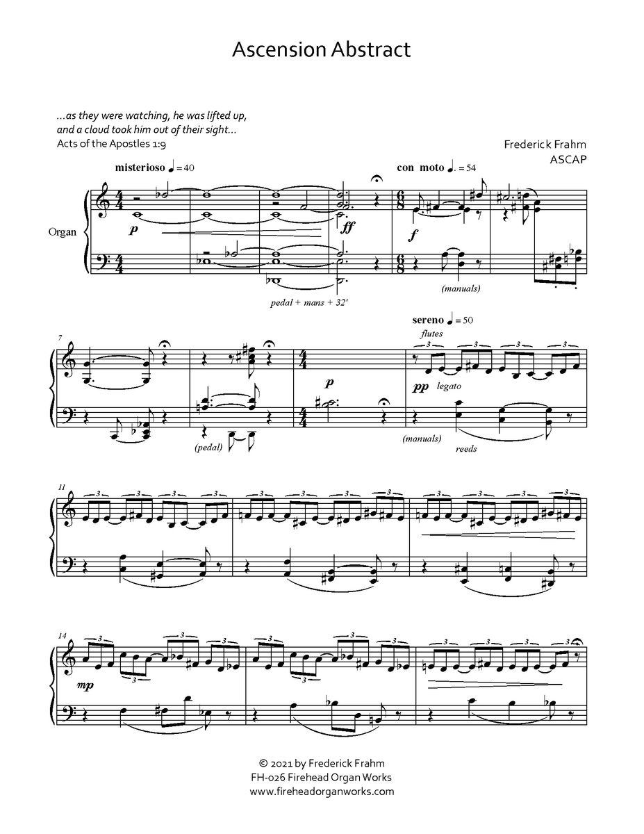 FH026: Ascension Abstract