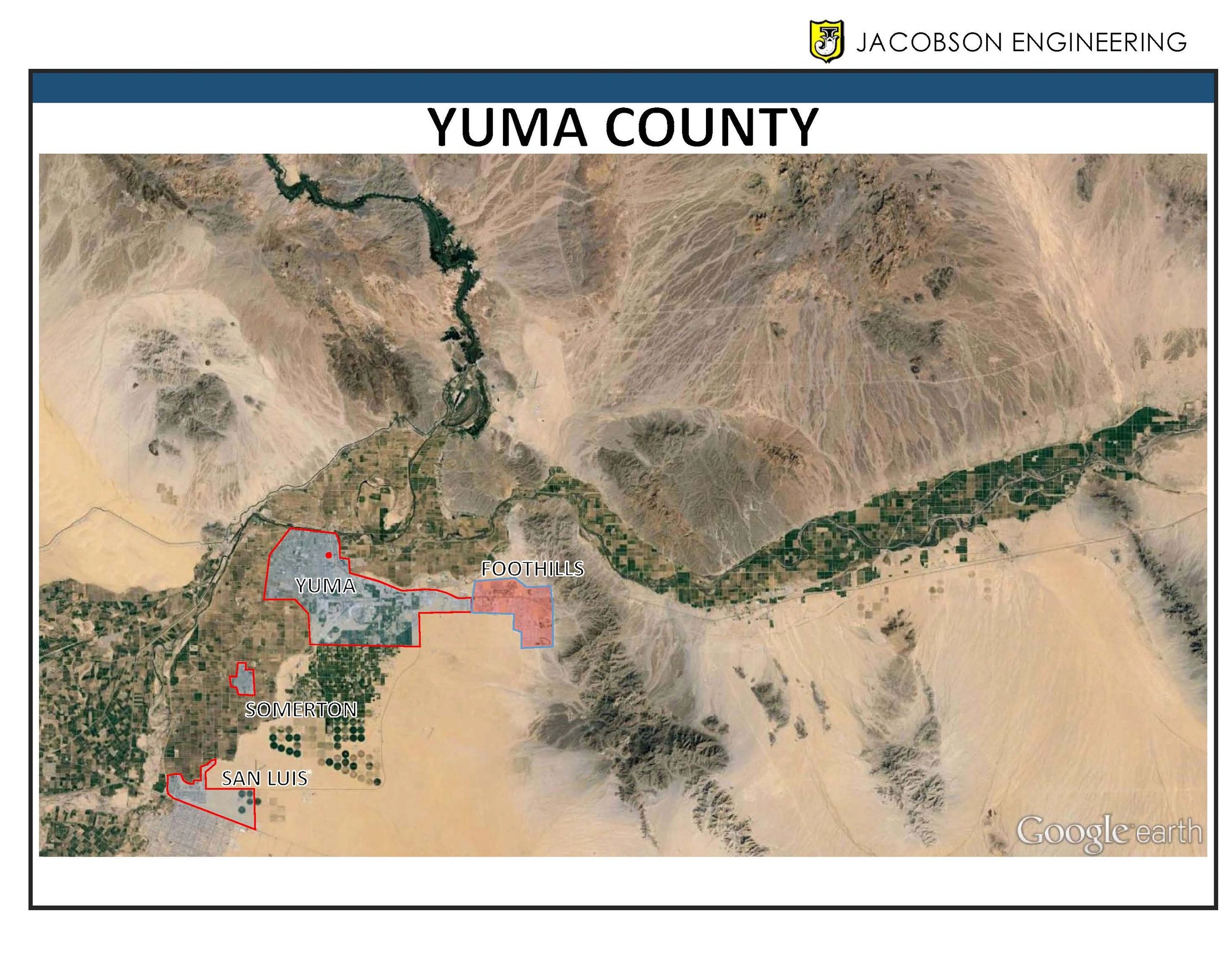 Yuma County Map