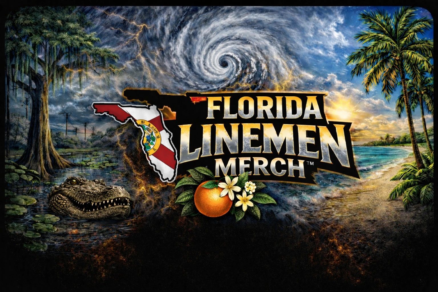 Shop Florida Linemen Merchandise Online. For linemen, by Linemen.