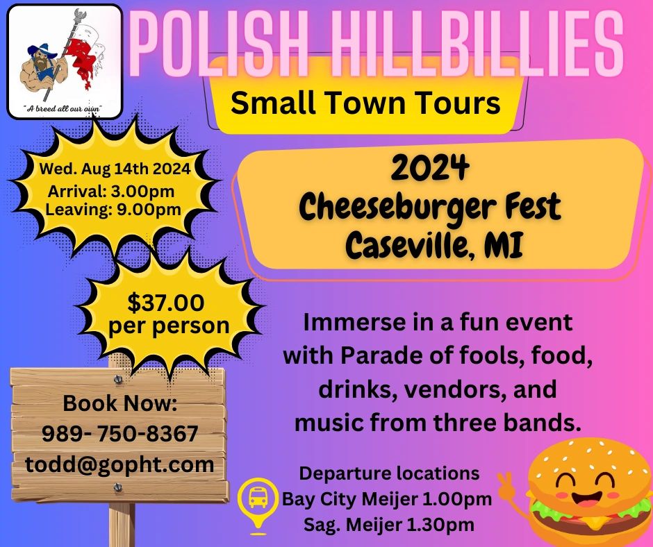 Cheeseburger Festival Caseville, MI 2024