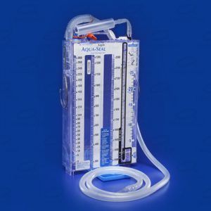 DRENAJE PLEURAL AQUA SEAL UNIDAD./SELLO DE AGUA DE TRES CAMARAS PARA ...