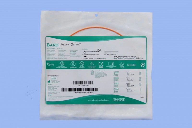 STENT URETRAL INLAY OPTIMA CON GUIA HYDROGLIDE 6.0 FR x 24 CM MARCA BARD