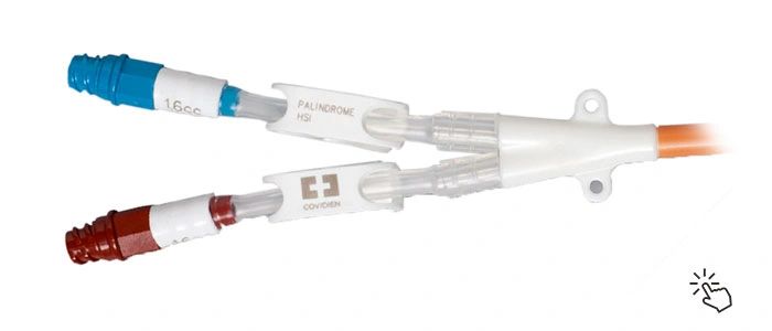 CATETER P/HEMODIALISIS PALINDROME (KIT) LARGA PERMANENCIA 14.5FR. 33/50 ...